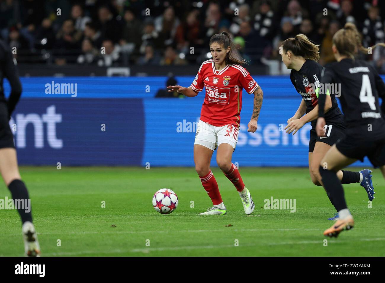 Frankfurt, Deutschland. 21st Dec, 2023. Frankfurt/Main Germany 21.12.2023 UEFA Women s Champions ...
