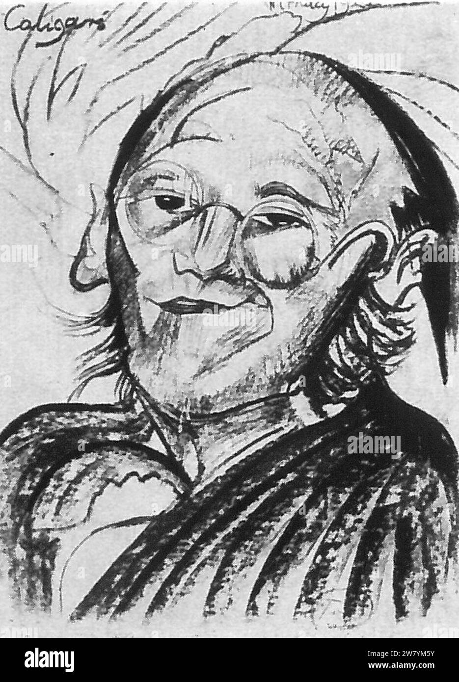 Witkacy - Dr Caligari, 1922 Stock Photo - Alamy