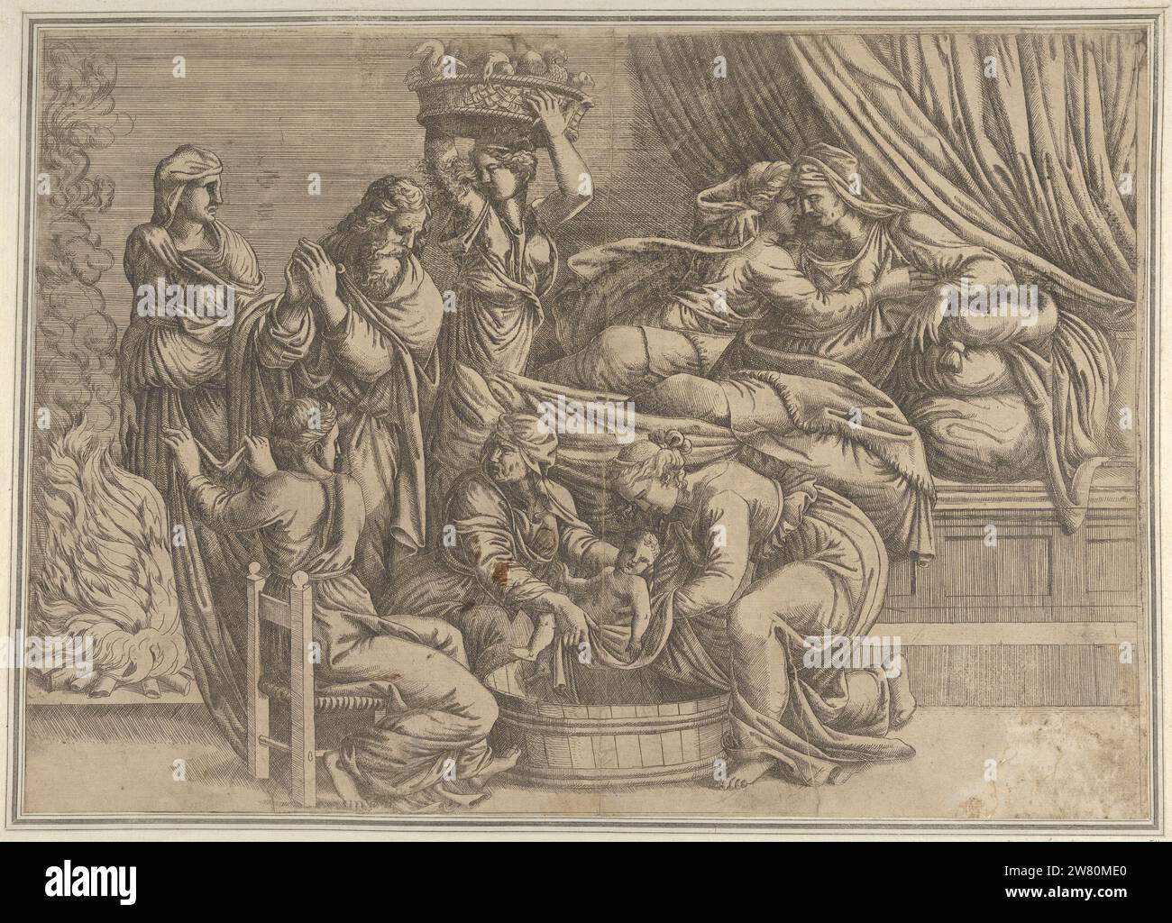 The Birth of the Virgin 1949 by Anonymous, French, School of ...