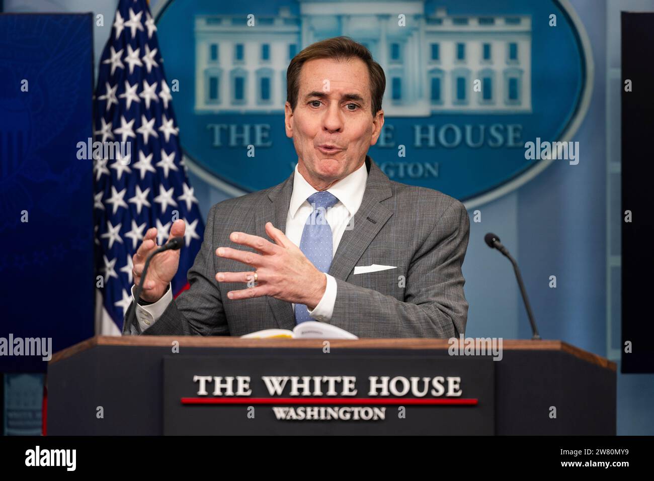 Washington, United States. 21st Dec, 2023. National Security Council ...