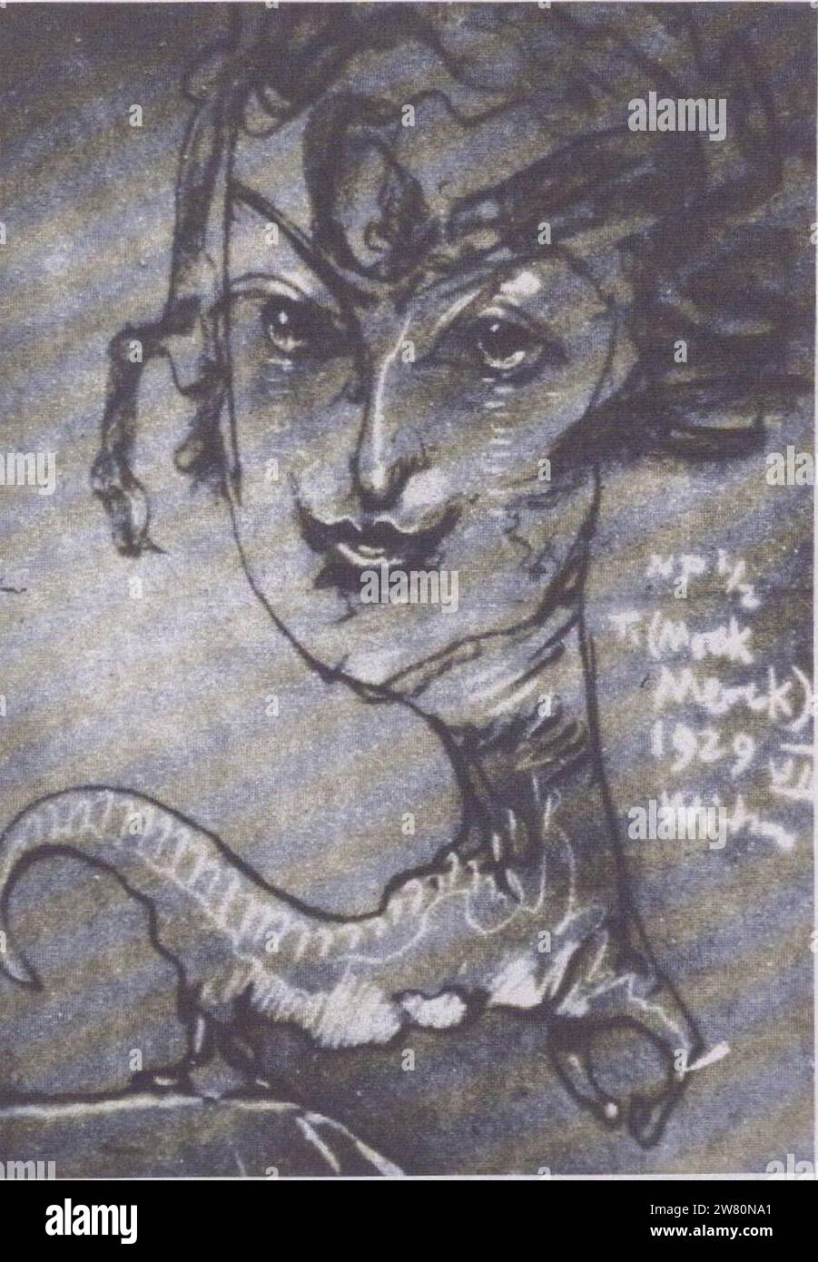 Witkacy - Katalog dzieł malarskich Stock Photo - Alamy