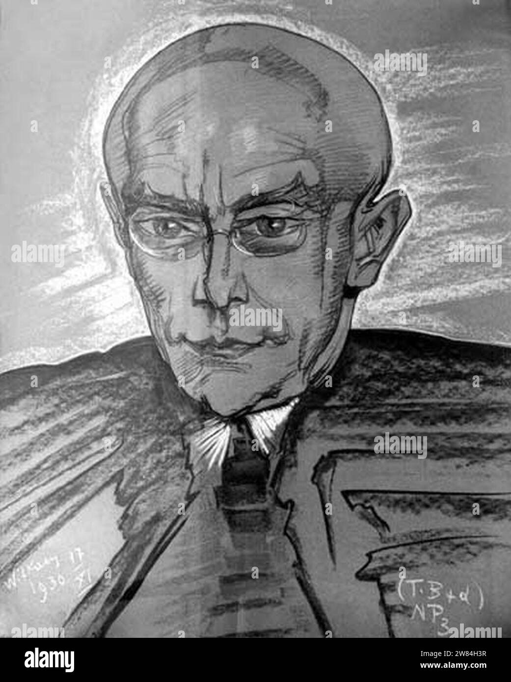 Witkacy - Portret Kazimierza Orzechowskiego, 1930 Stock Photo - Alamy