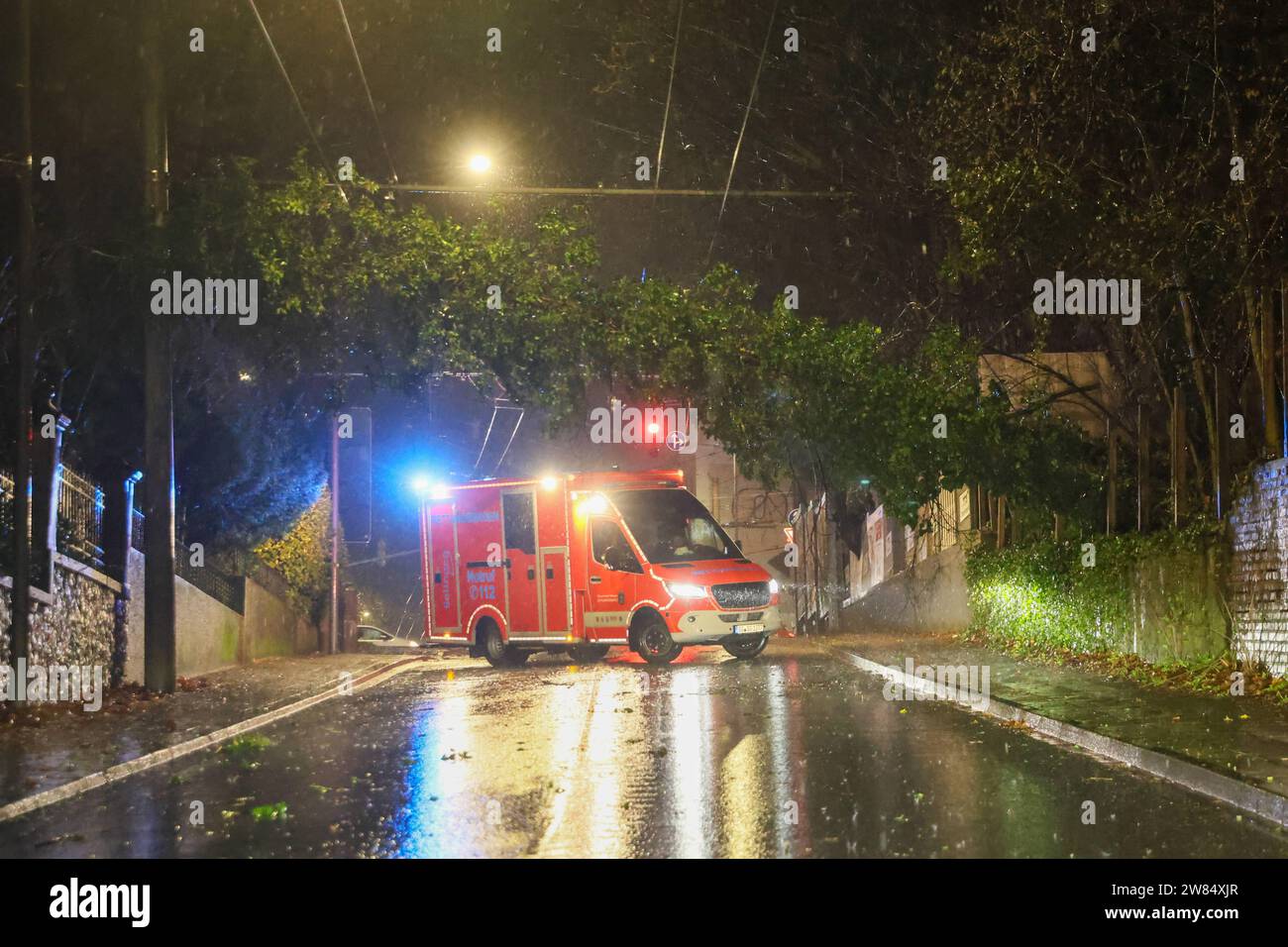 Sturmtief Zoltan sorgt in Solingen für einige Einsätze von Polizei und ...