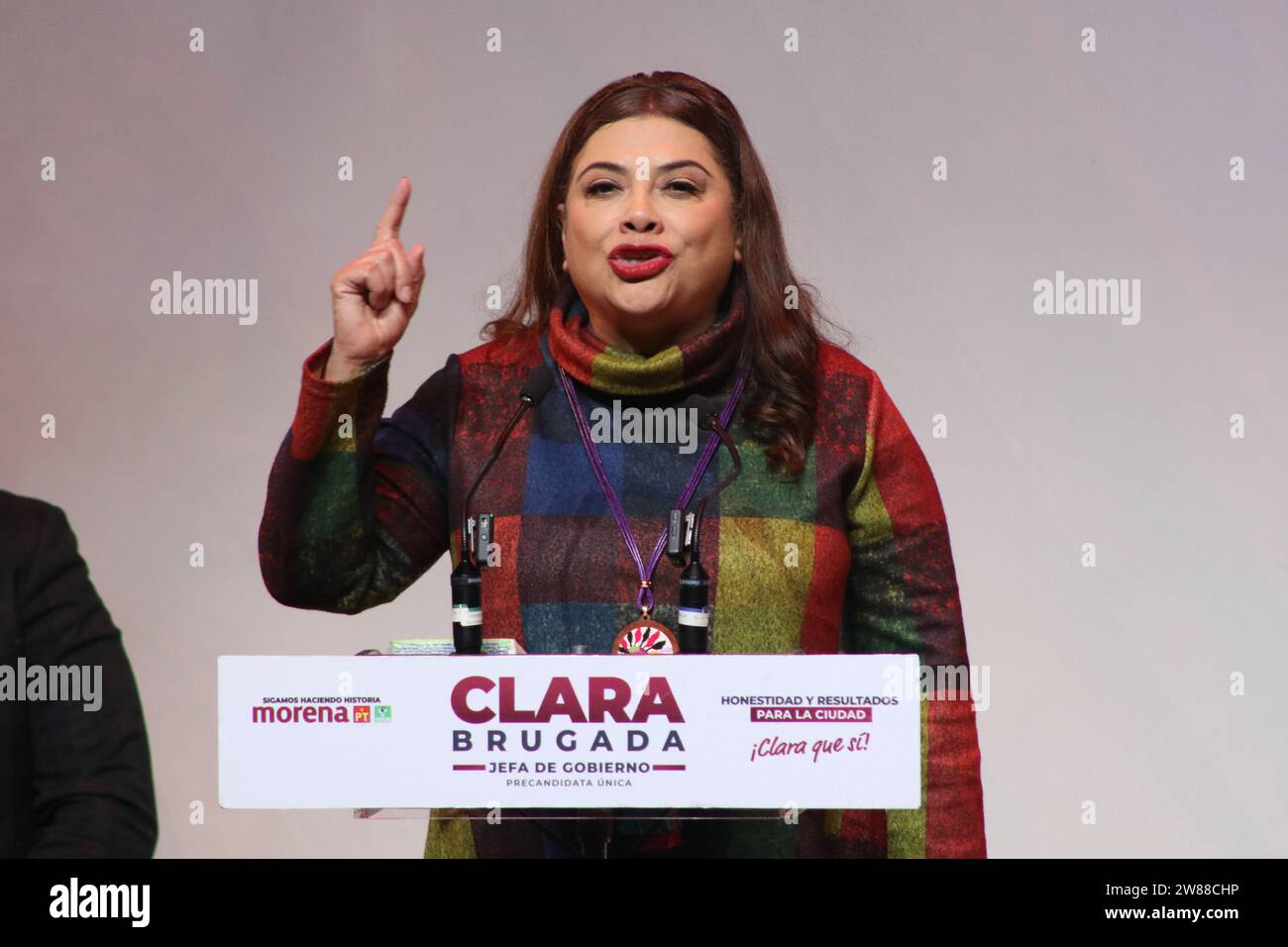 Mexico City, Mexico. 20th Dec, 2023. The Sole Precandidate for Head of ...