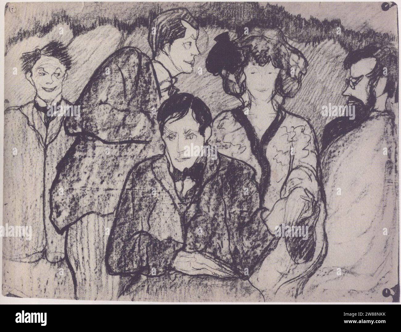 Witkacy - Zaginione obrazy i rysunki - 019 Stock Photo - Alamy