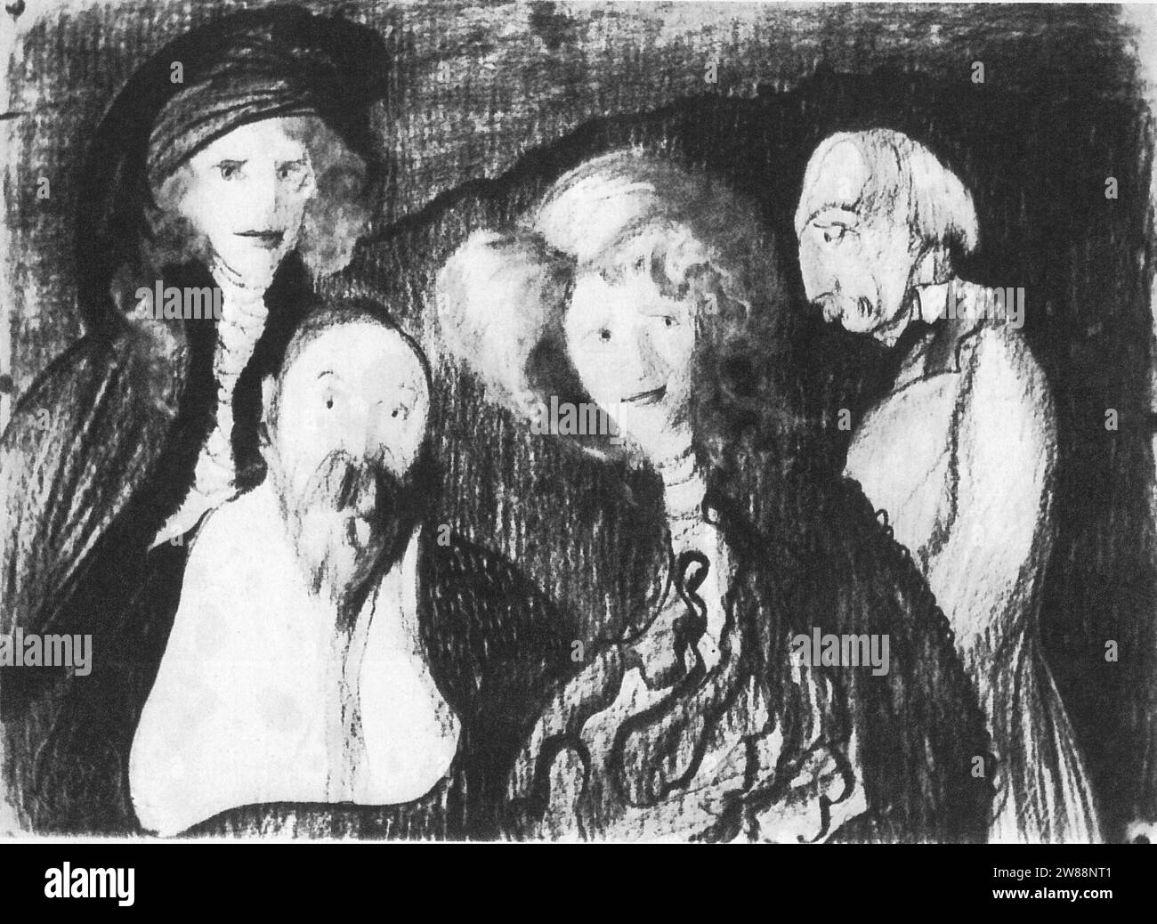 Witkacy - Zaginione obrazy i rysunki - 060 Stock Photo - Alamy