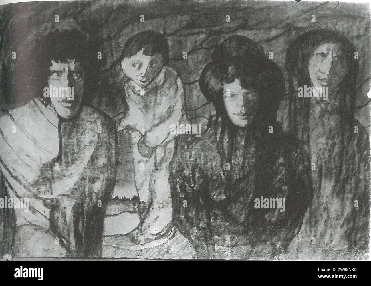 Witkacy - Zaginione obrazy i rysunki - 055 Stock Photo - Alamy