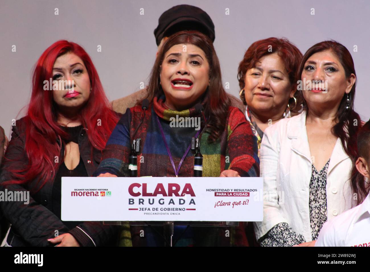 Mexico City, Mexico. 20th Dec, 2023. The Sole Precandidate for Head of ...