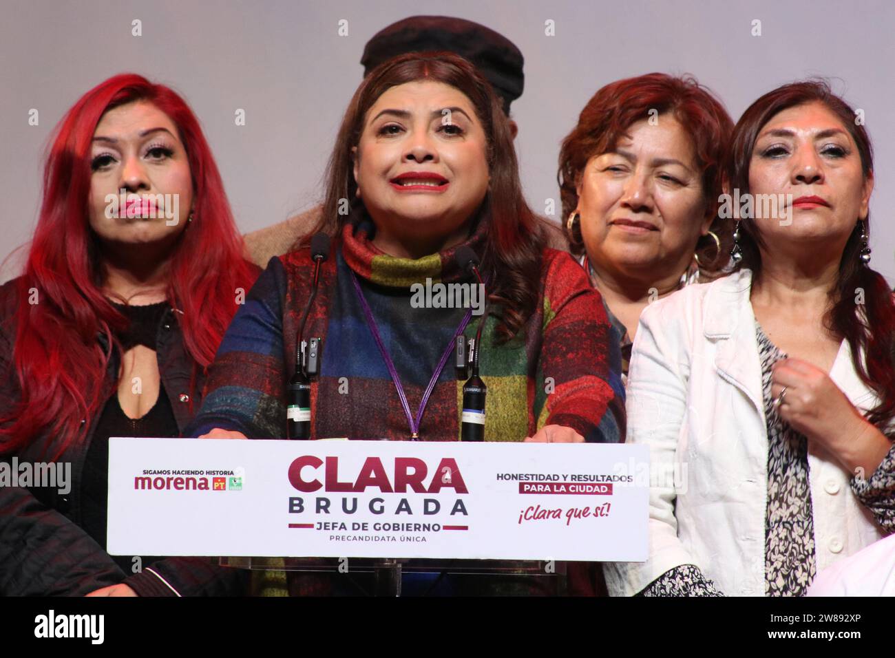 Mexico City, Mexico. 20th Dec, 2023. The Sole Precandidate for Head of ...