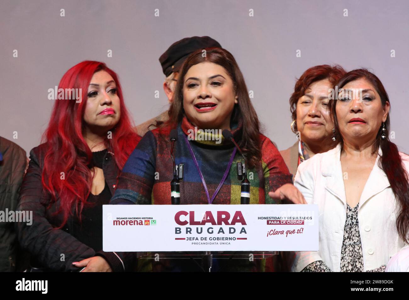 Mexico City, Mexico. 20th Dec, 2023. The Sole Precandidate for Head of ...