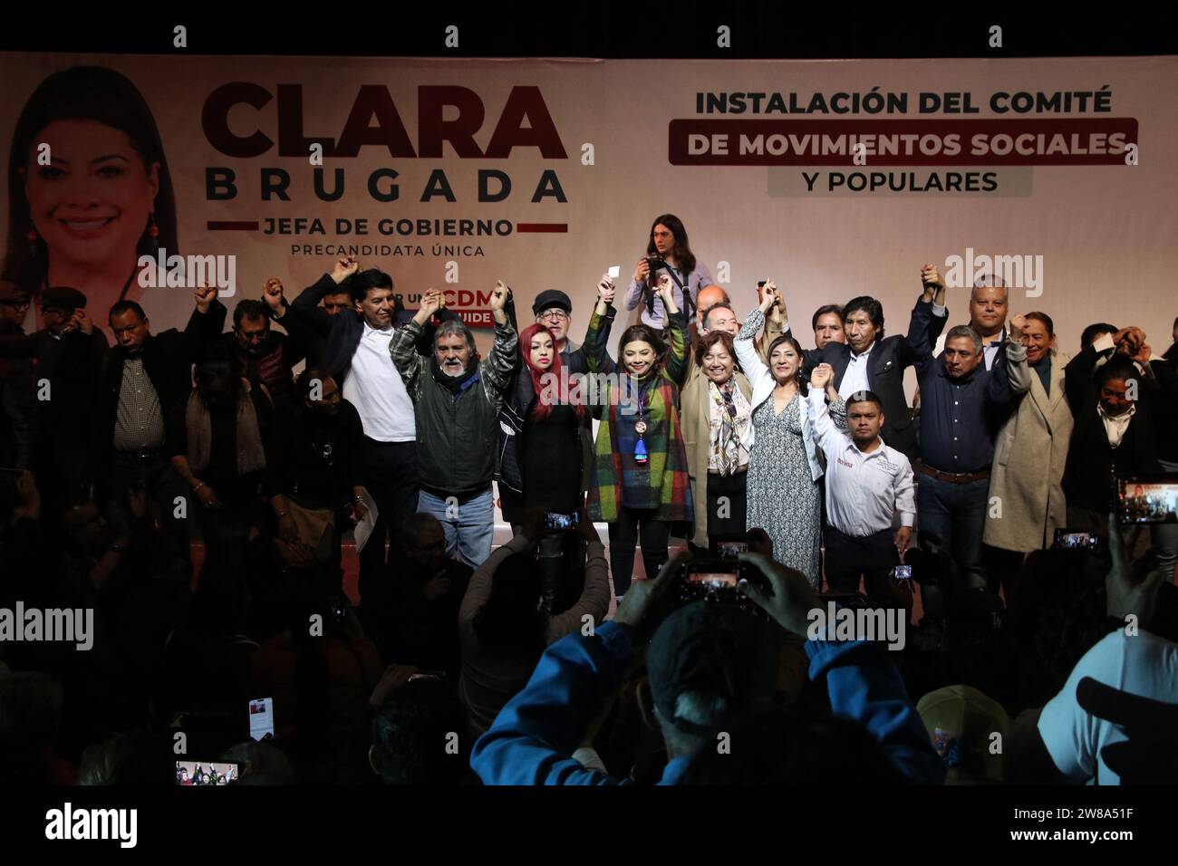 Mexico City, Mexico. 20th Dec, 2023. The Sole Precandidate for Head of ...