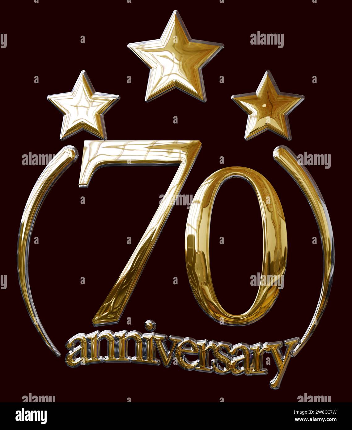70 years celebration label hi-res stock photography and images - Alamy