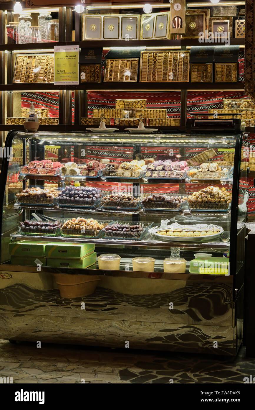 Dates and sweets shop in Souk Madinat Jumeirah, Dubai, United Arab ...