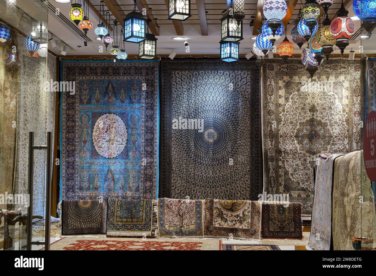 Carpet souk uae hi-res stock photography and images - Alamy