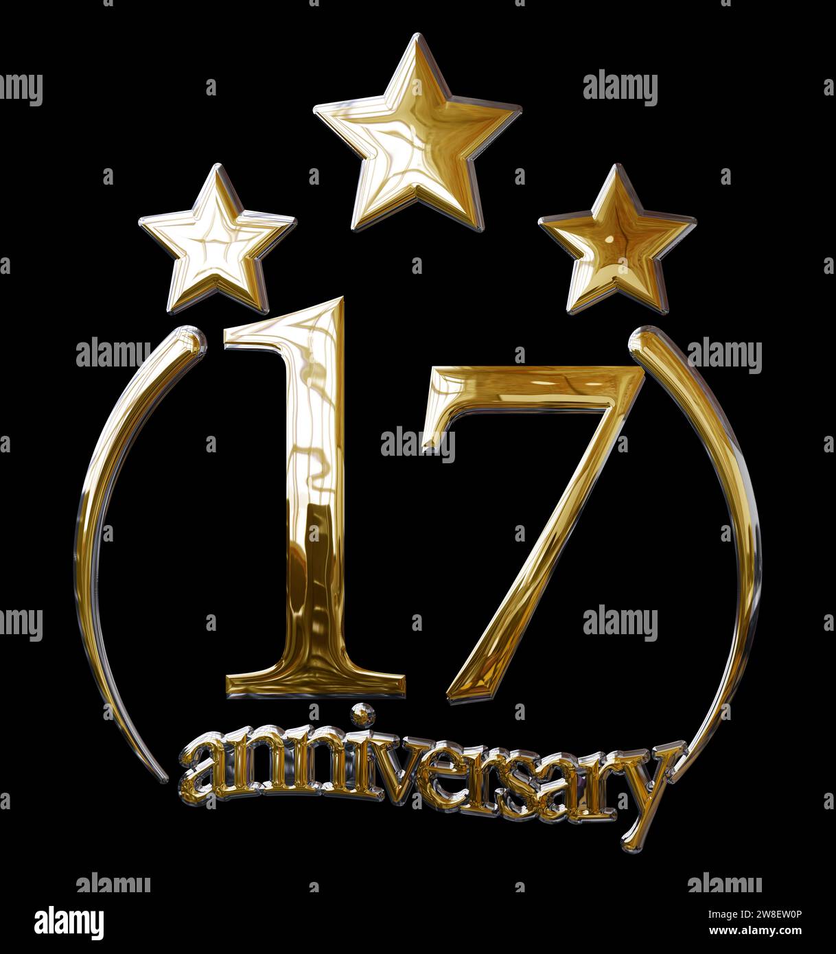 17 years celebration greeting hi-res stock photography and images - Alamy