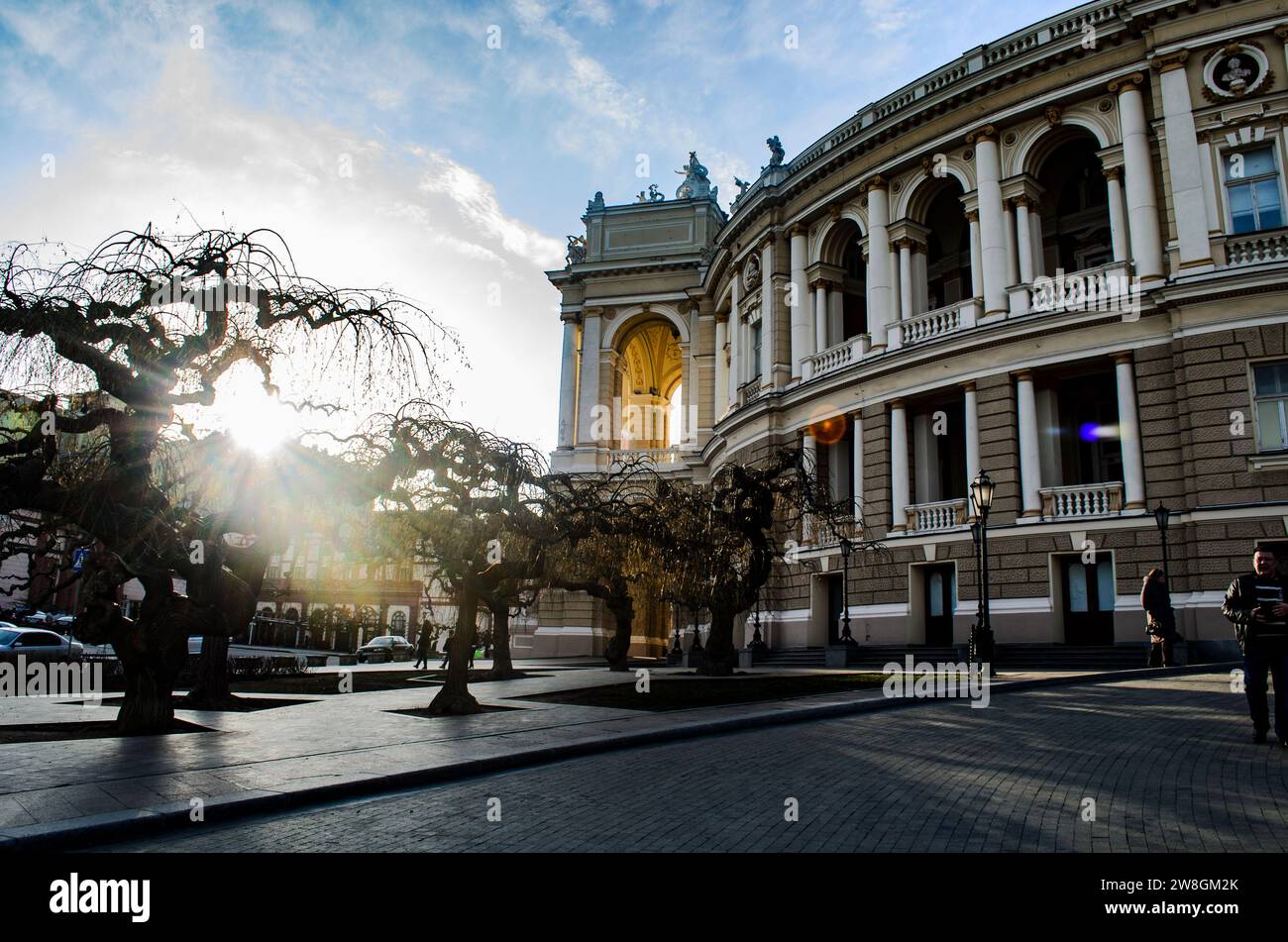 Odessa Opera and Ballet House: A beautiful and iconic building in ...