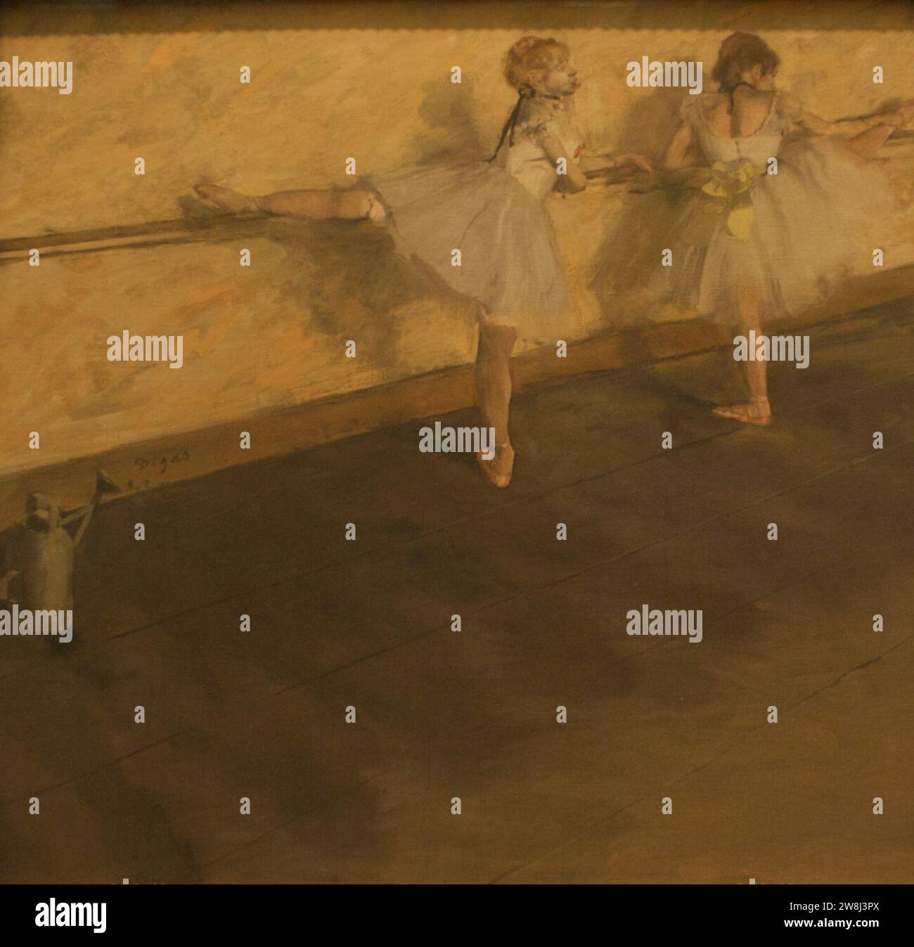 Edgar Degas Dancers Practicing at the Barre Stock Photo - Alamy