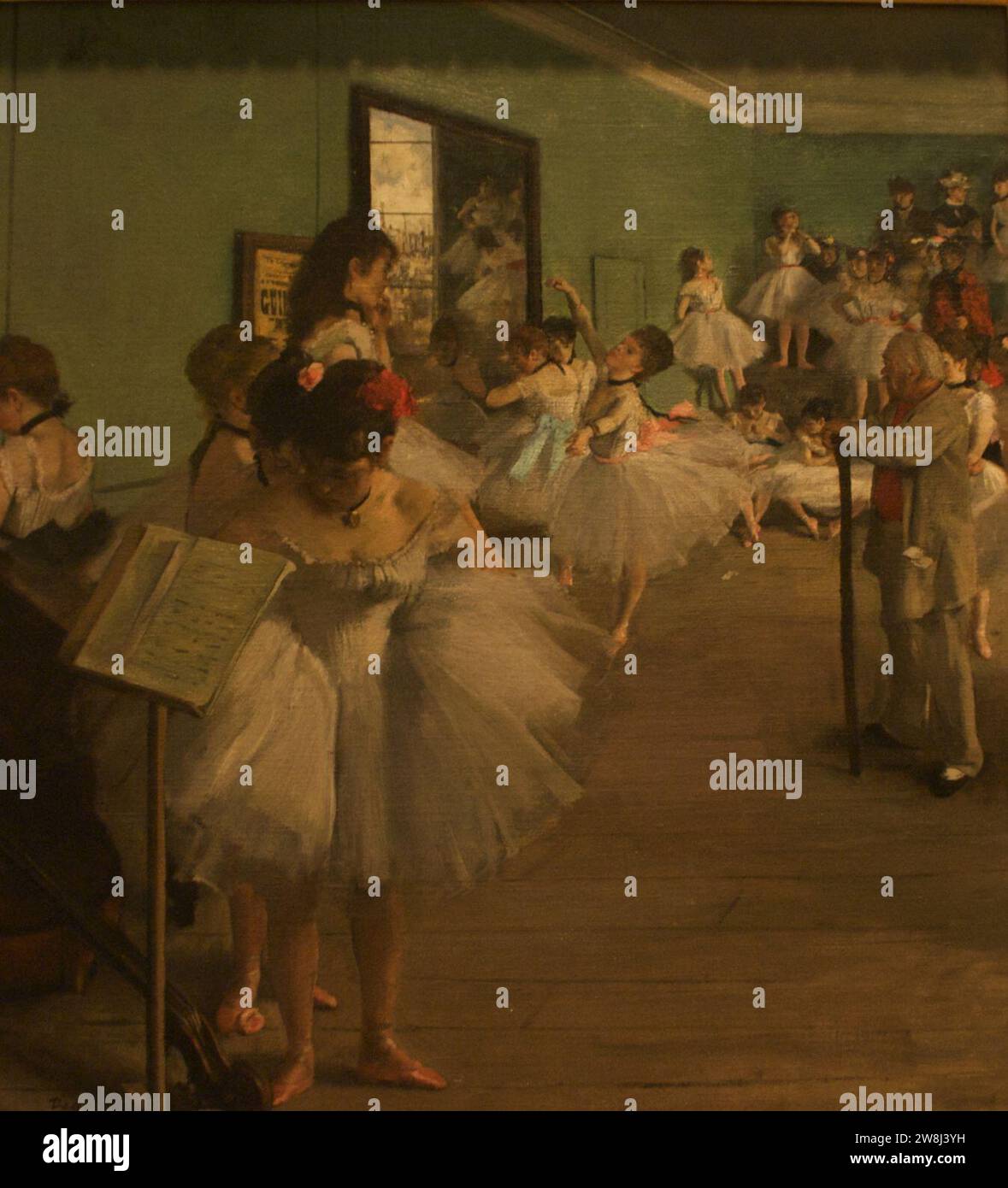Edgar Degas The Dance Class Stock Photo - Alamy