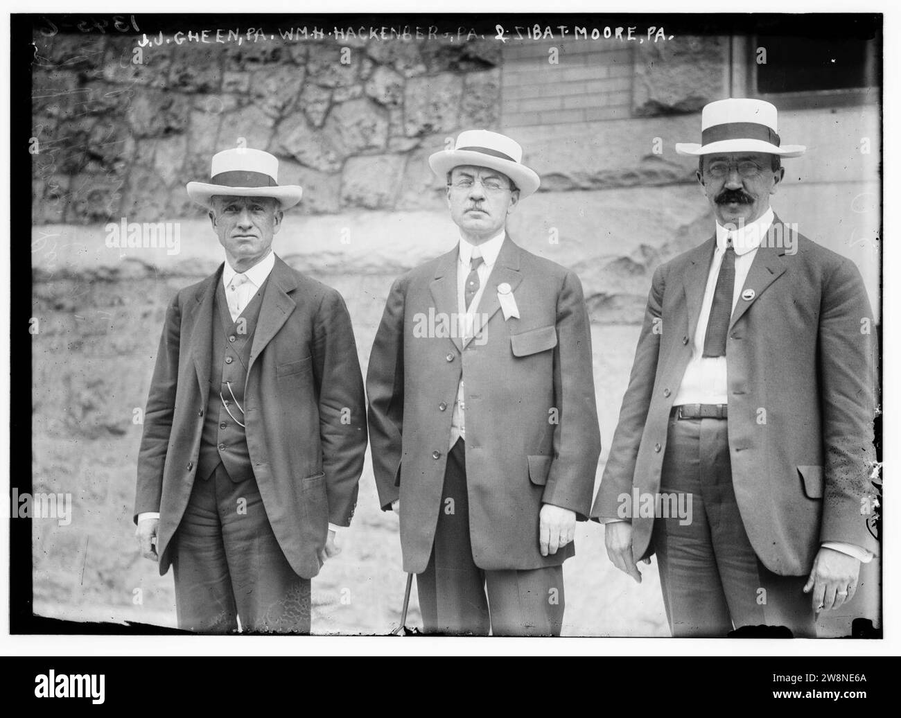 Wm. H. Hackenberg, Pa. & Zibat. Moore, Pa Stock Photo - Alamy