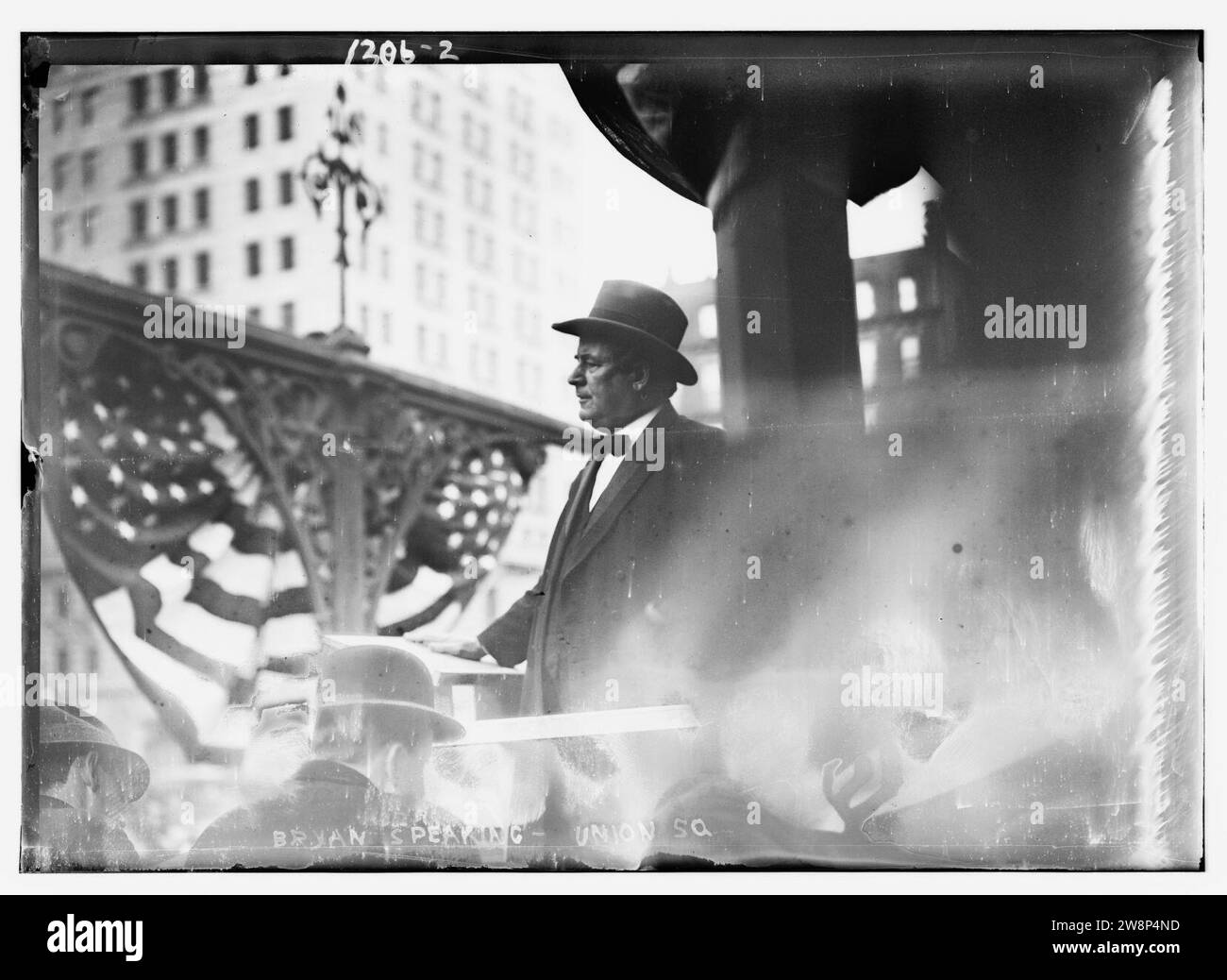 Wm. J. Bryan speaking - Union Square Stock Photo - Alamy
