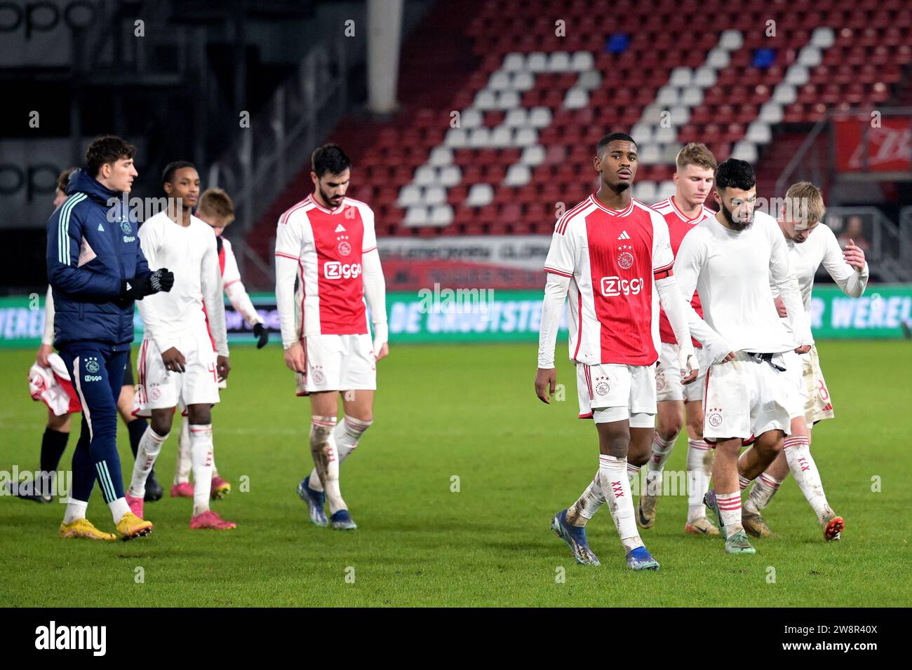 UTRECHT - Ajax players after the 2nd round of the KNVB Cup match ...