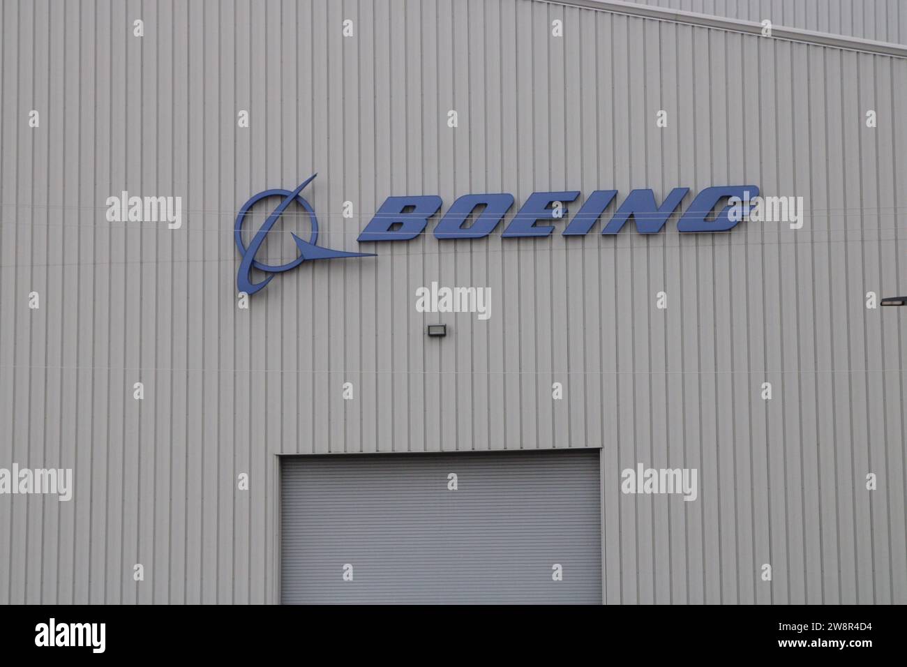 San Antonio, USA. 21st Dec, 2023. Exterior view and signage outside a ...