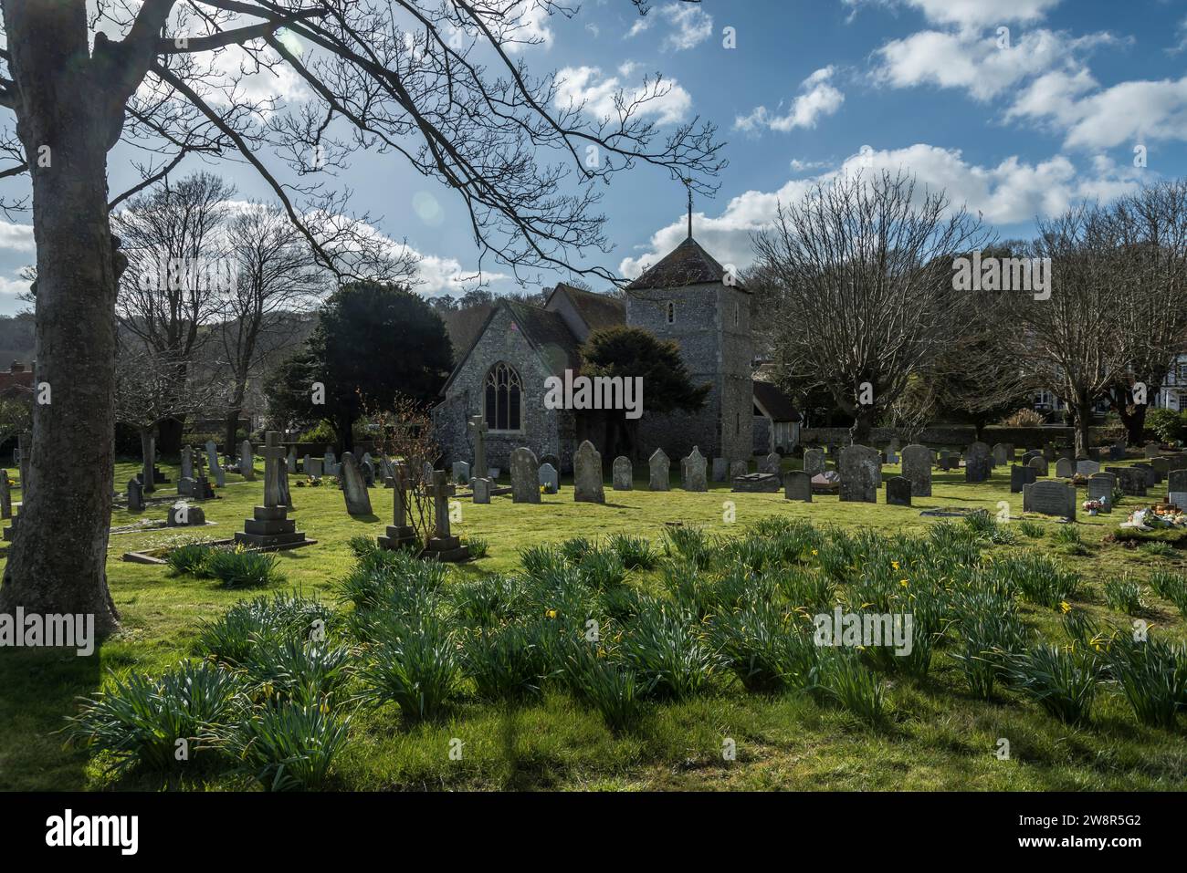 St.Simon & St. Jude Church, East Dean, England, UK Stock Photo - Alamy