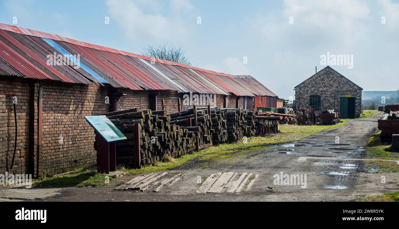 Big Pit, Coal Mine Museum, Blaenavon, Wales, UK Stock Photo - Alamy