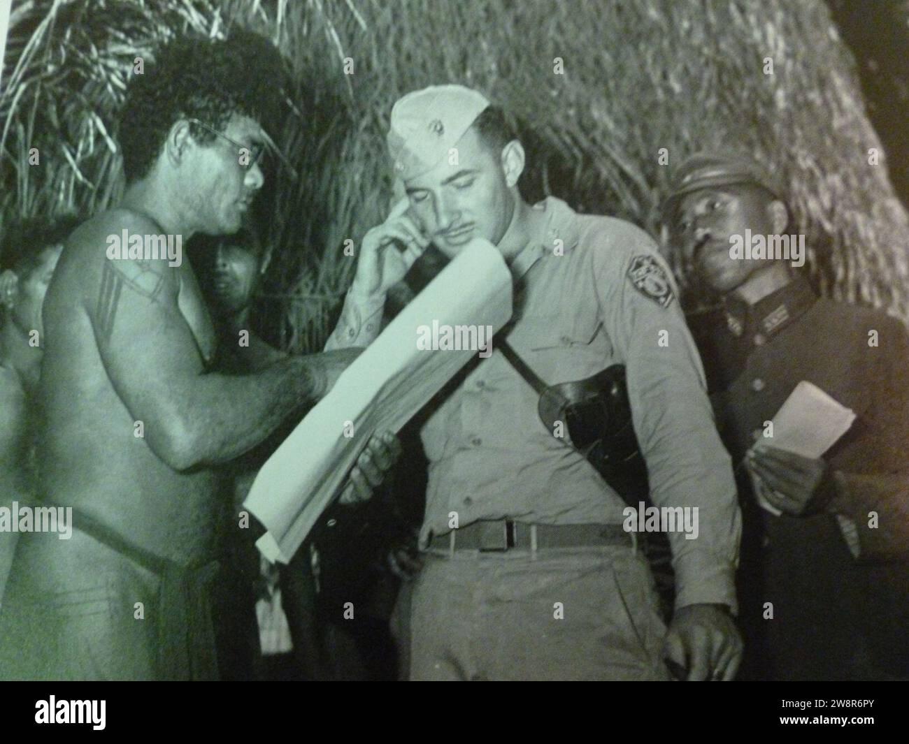 Woleai Japanese surrender World War 2 Stock Photo - Alamy