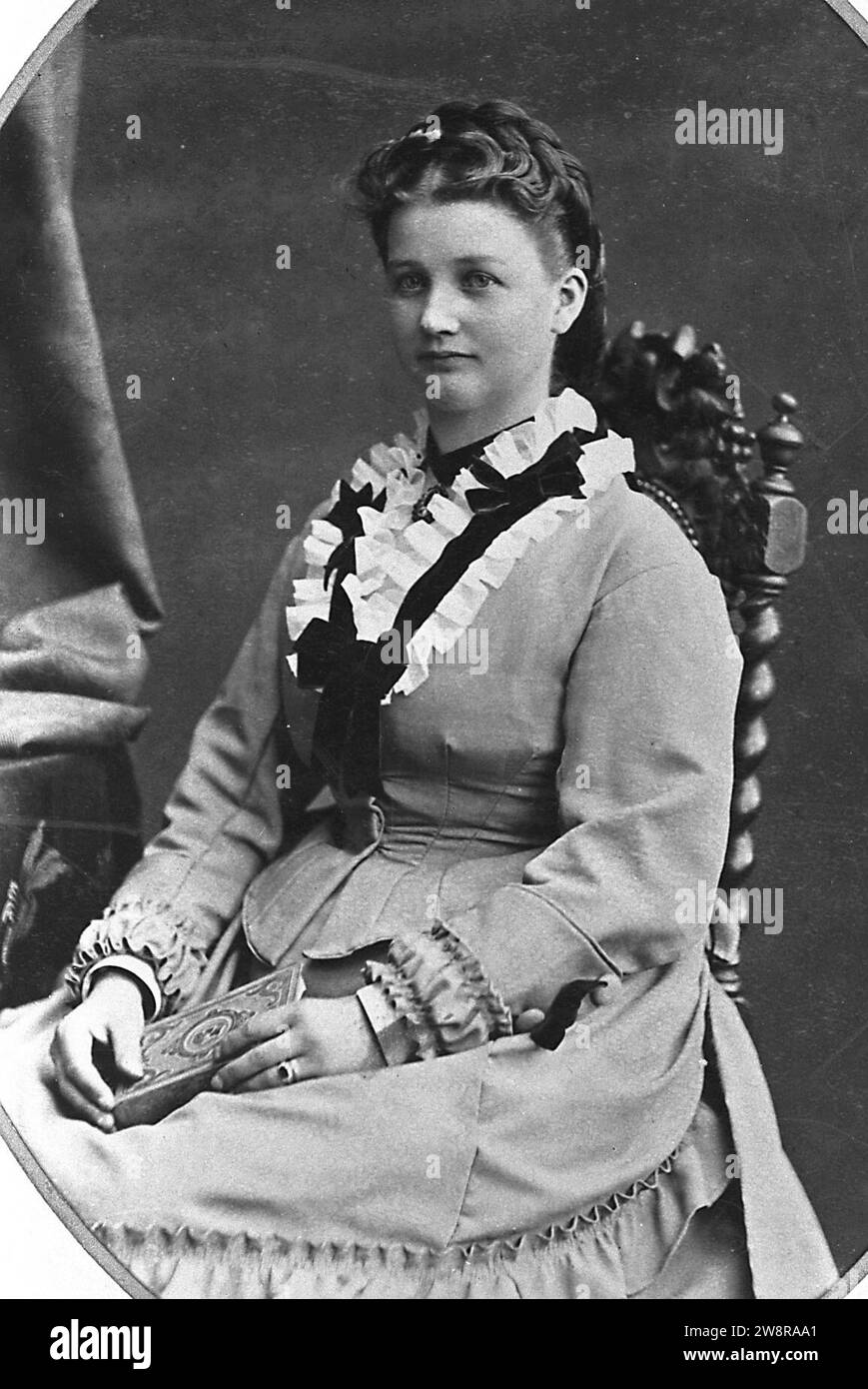 Woman 1885 hg Stock Photo - Alamy