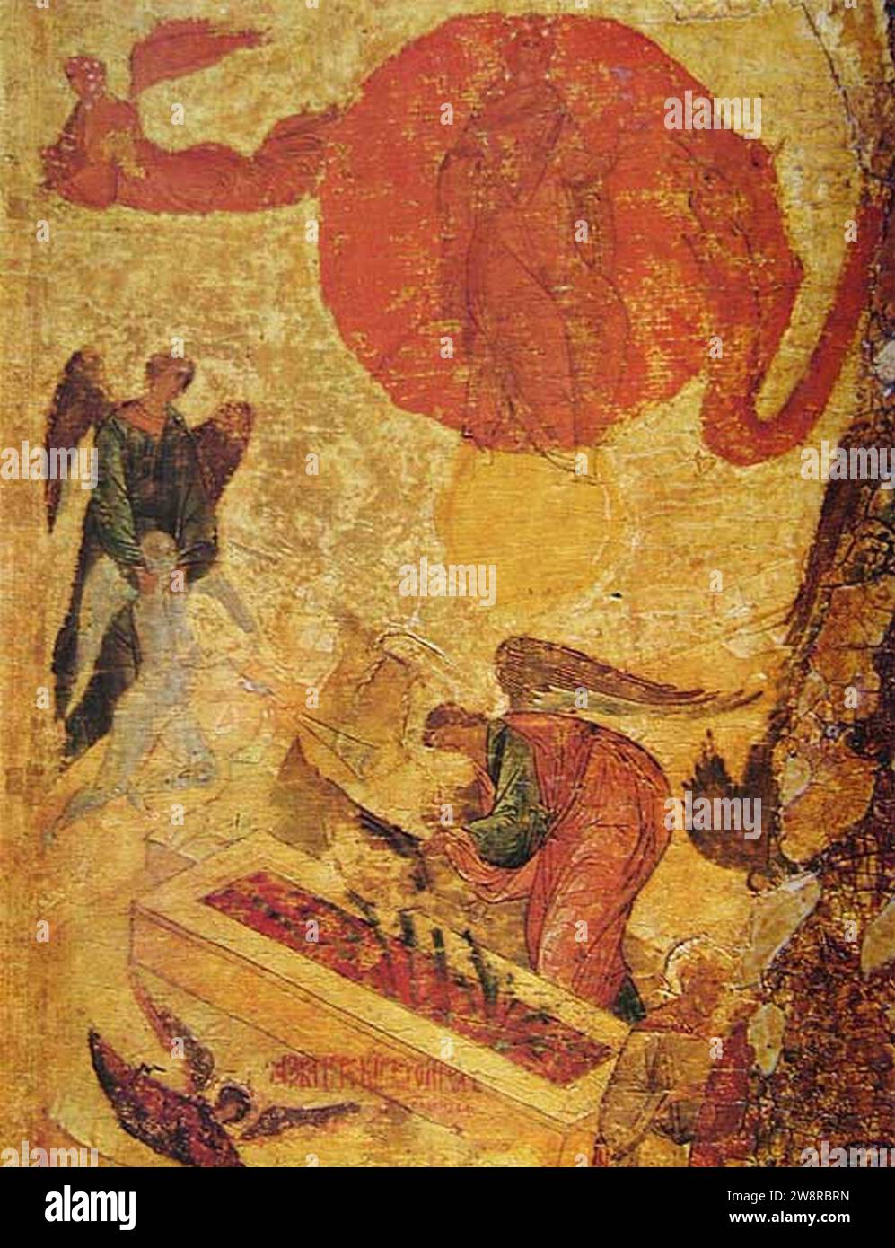 Woman of the Apocalypse (icon Stock Photo - Alamy