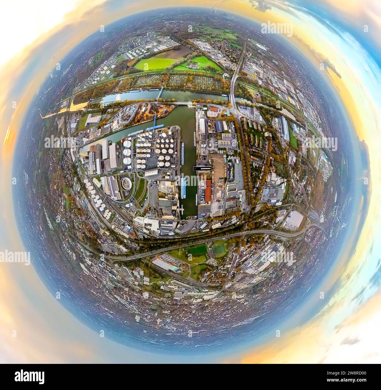 Harbor industrial area earth globe hi-res stock photography and images ...