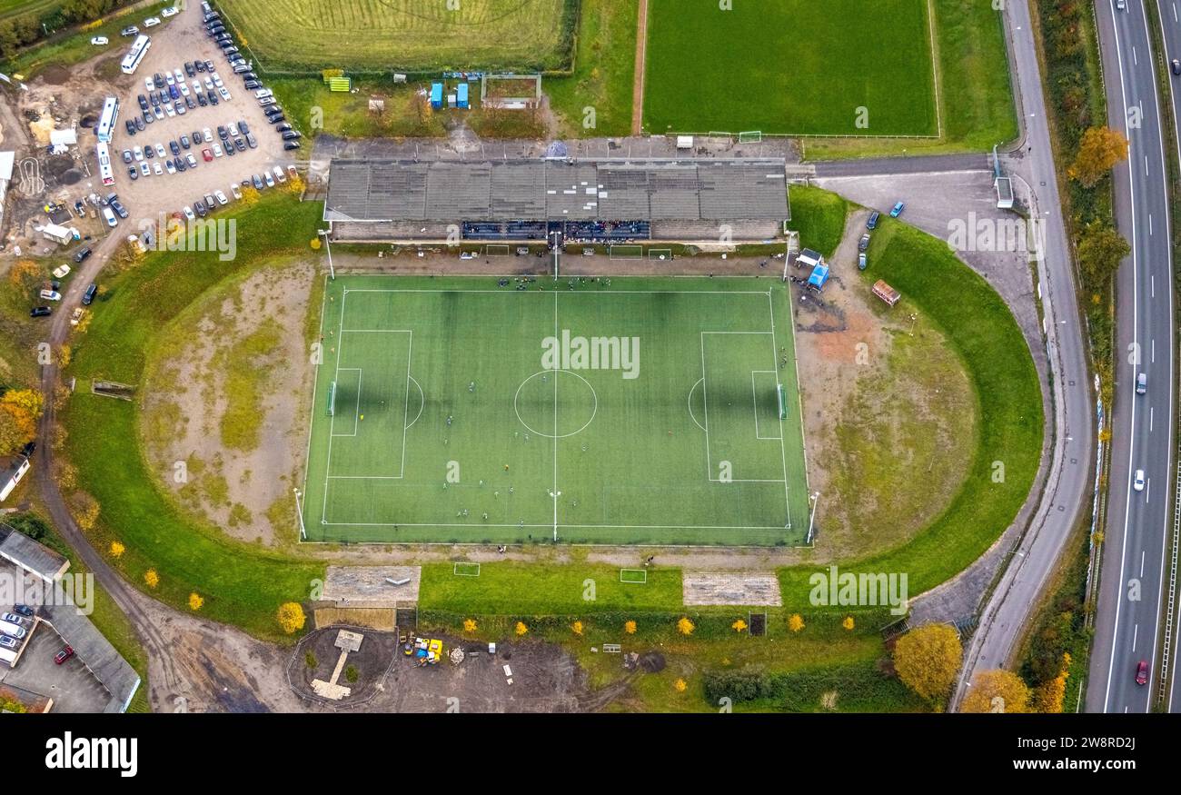 Soccer field gluckauf kampfbahn hi-res stock photography and images - Alamy