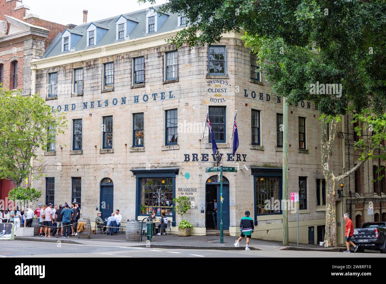 Lord Nelson Hotel and pub brewery, the oldest working licensed hotel in ...