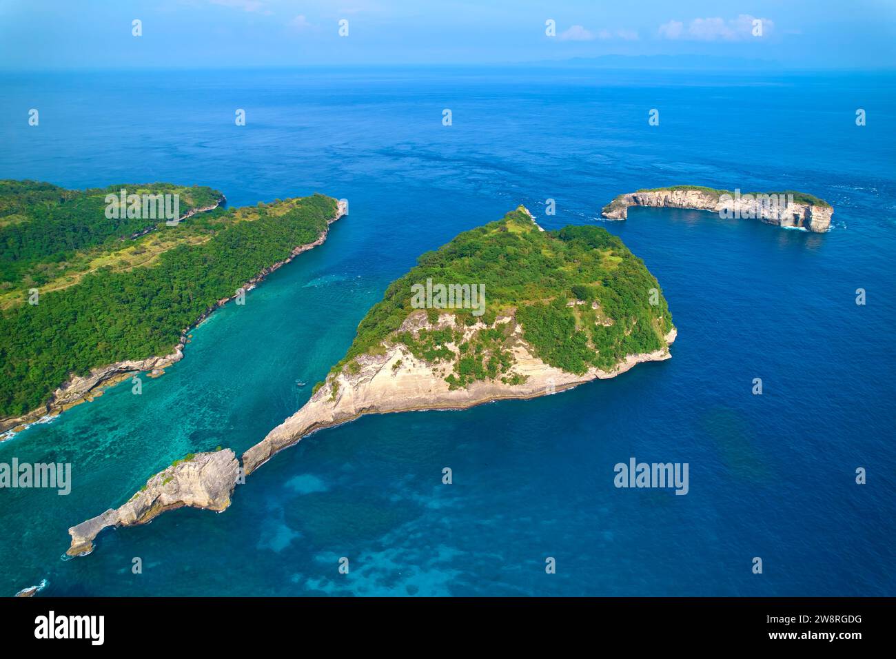 Cinematic aerial landscape shots of the beautiful island Diamond beach ...