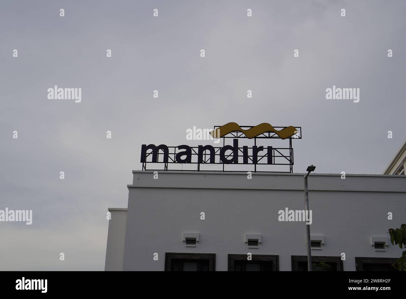 Mandiri Logo Bank Mandiri Logo Hi Res Stock Photography And Images