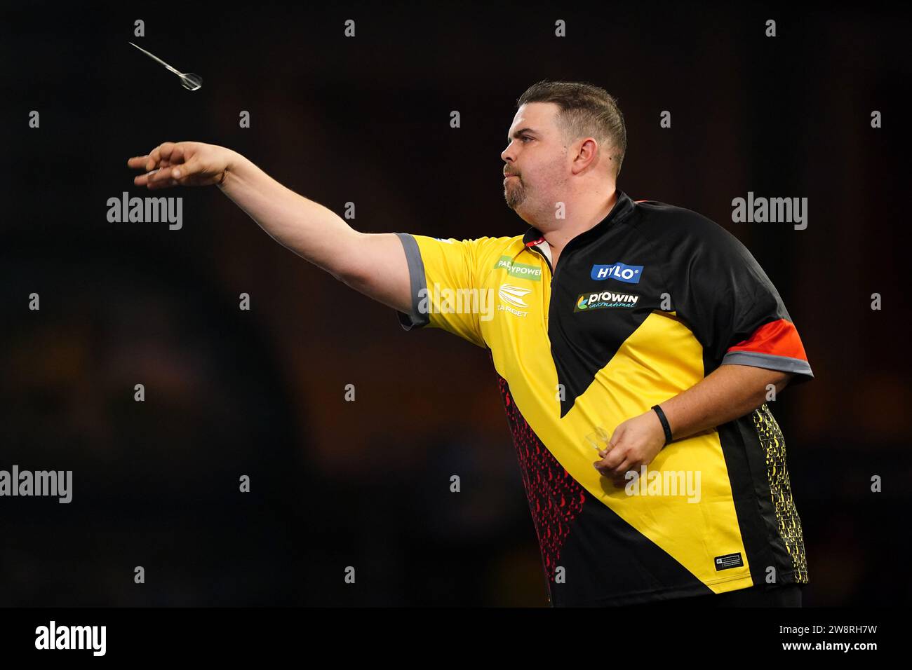 Gabriel Clemens in action against Man Lok Leung (not pictured) on day ...