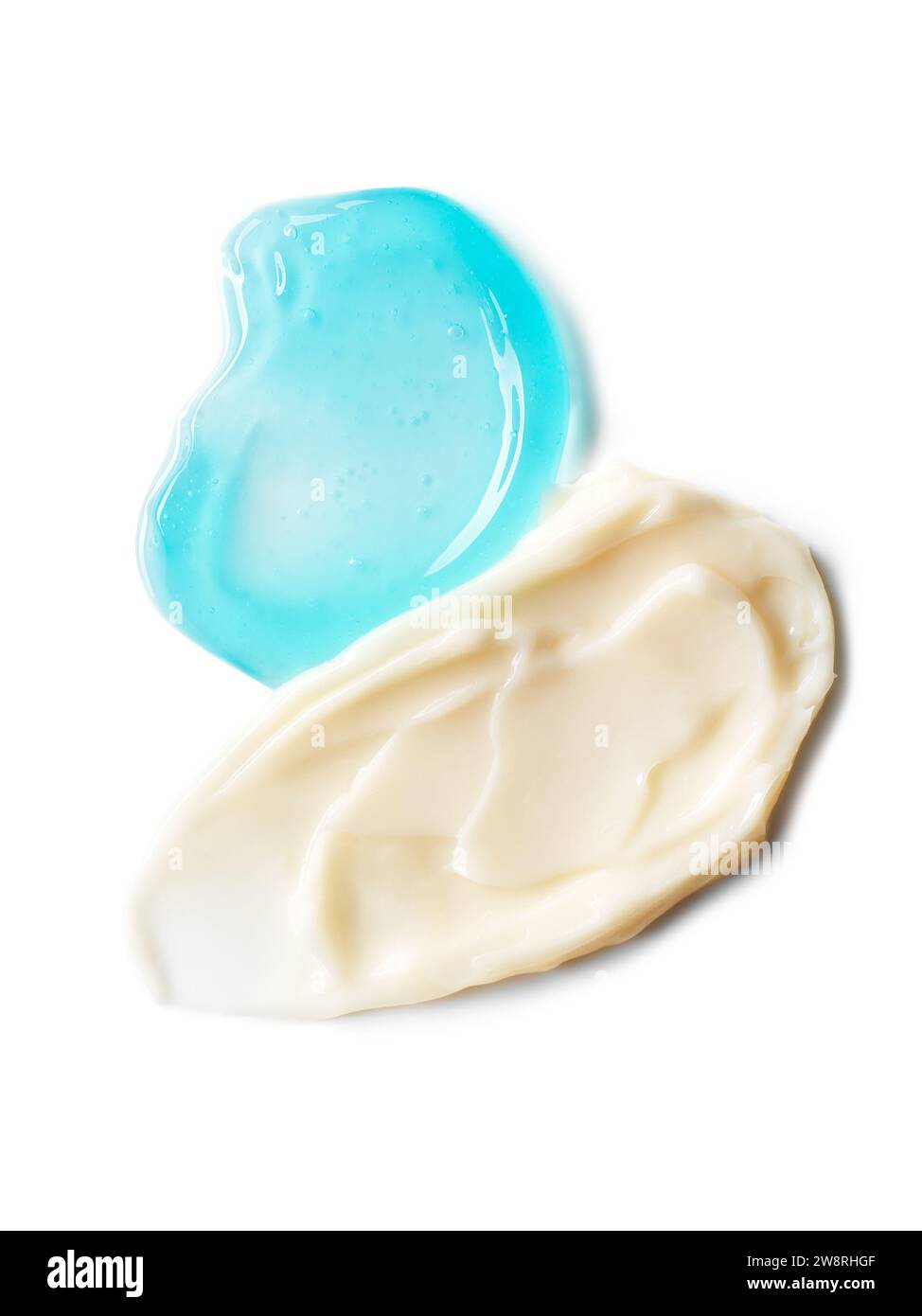 Nail and cuticle care serum oil treatment texture isolated on white ...