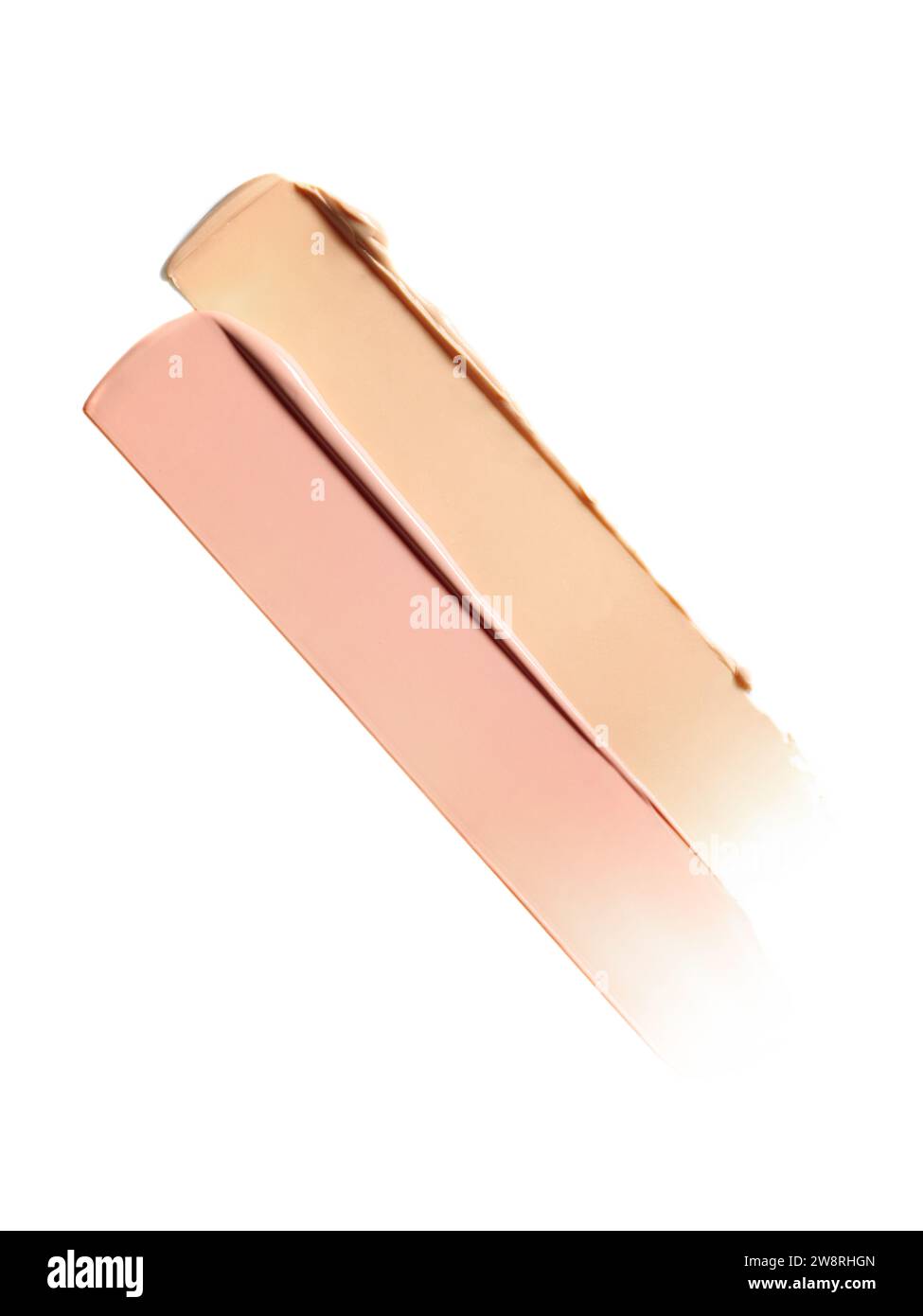 Primer Serum Mattifying Primer texture, texture stroke isolated on ...