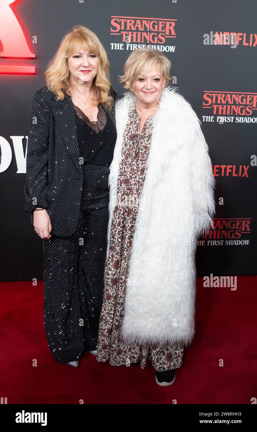 Sonia Friedman and Maria Friedman attends the "Stranger Things: The ...