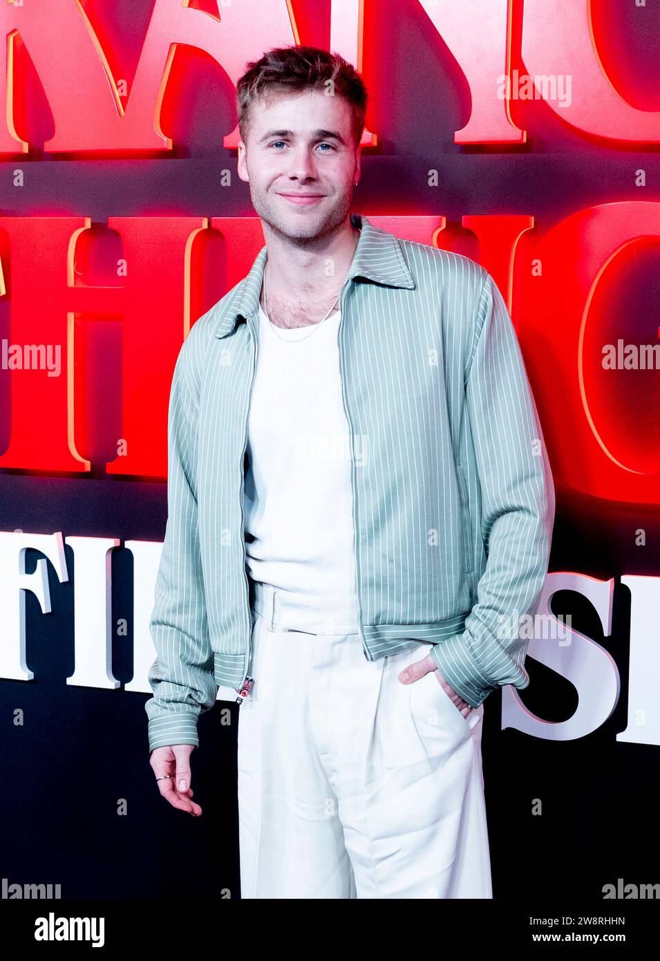 : Ed McVey attends the "Stranger Things: The First Shadow" World ...