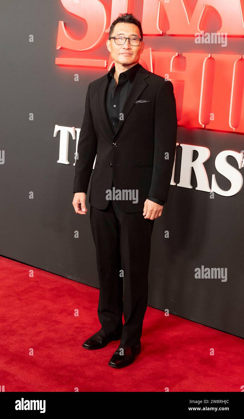 Daniel Dae Kim attends the "Stranger Things: The First Shadow" World ...