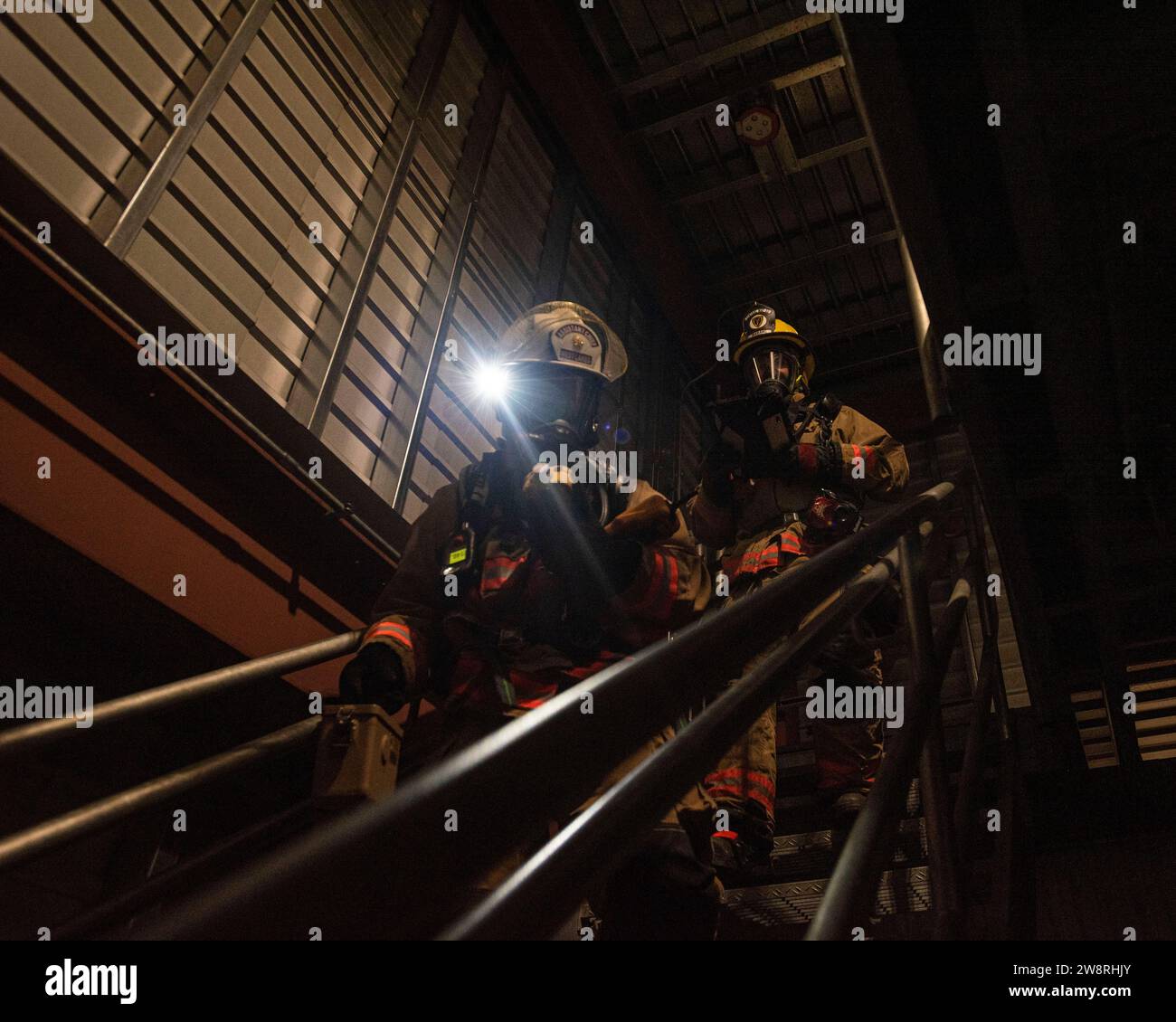 Firefighters from the Central Mat-Su Fire Department Station 61, in ...