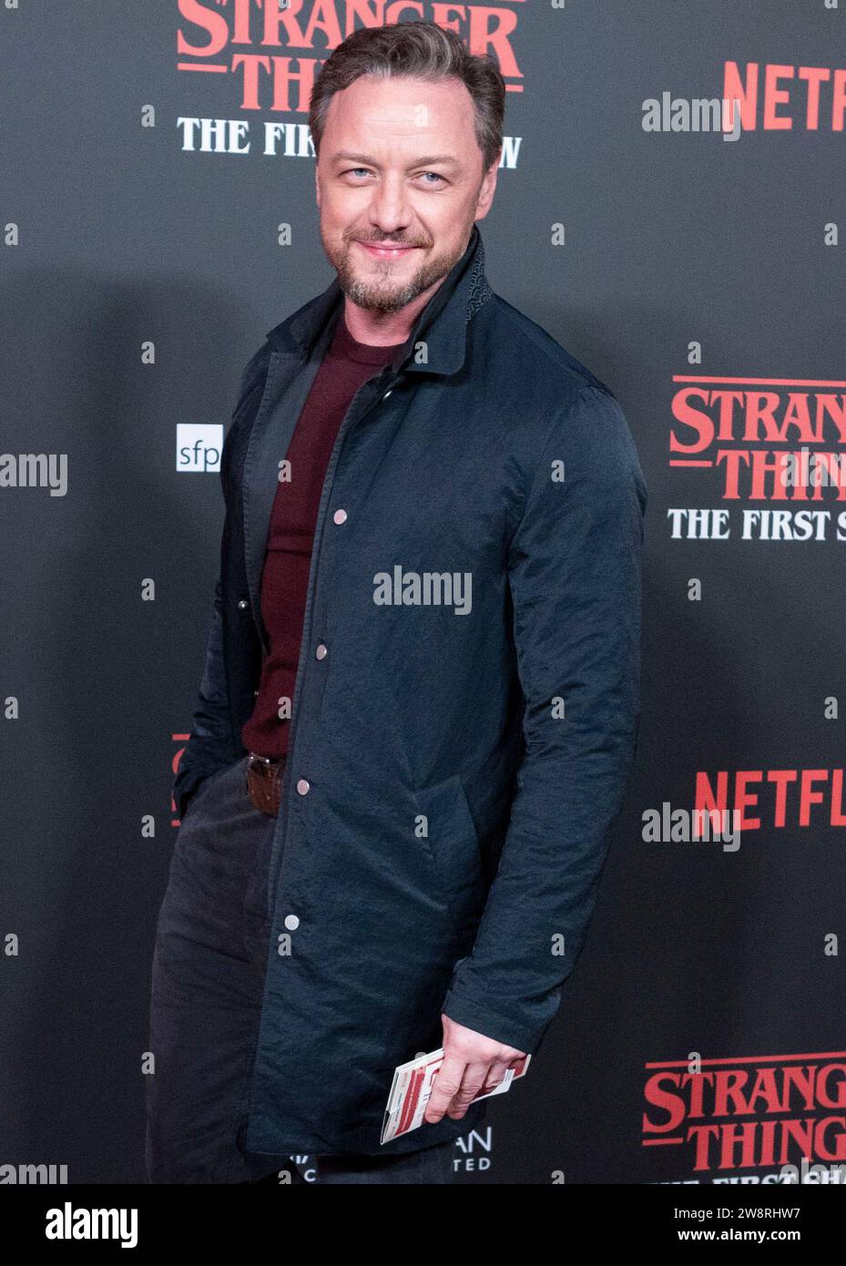 James McAvoy attends the "Stranger Things: The First Shadow" World ...