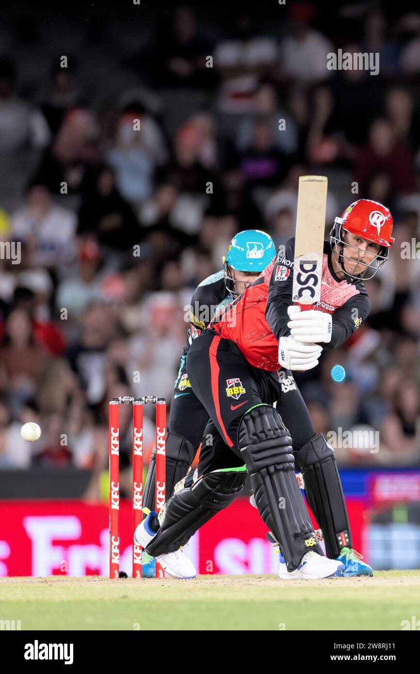 Melbourne, Australia, 21 December, 2023. Melbourne Renegades Captain ...