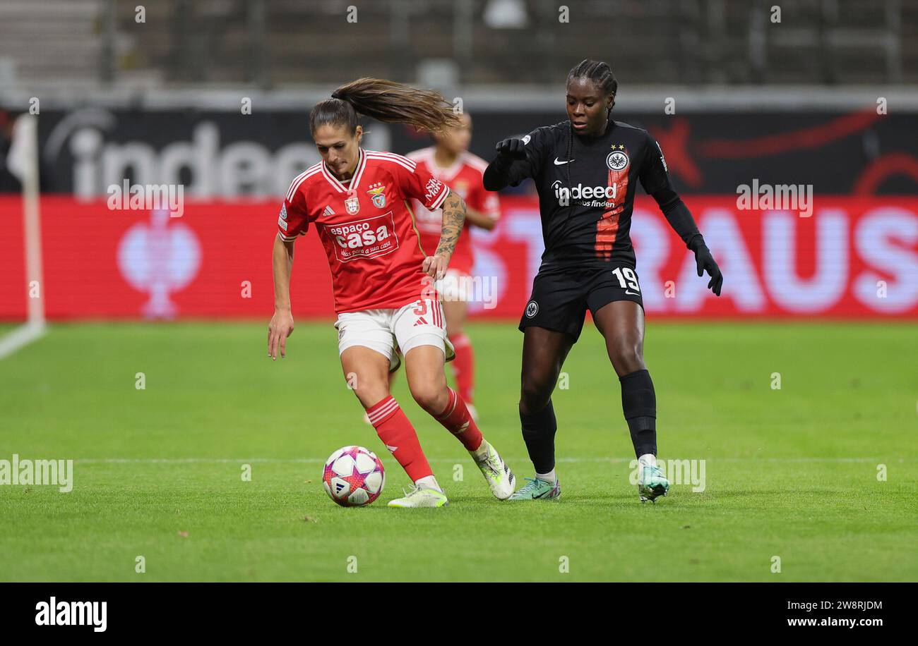 Frankfurt Am Main, Deutschland. 21st Dec, 2023. 21.12.2023, Fussball Frauen UEFA Womens ...