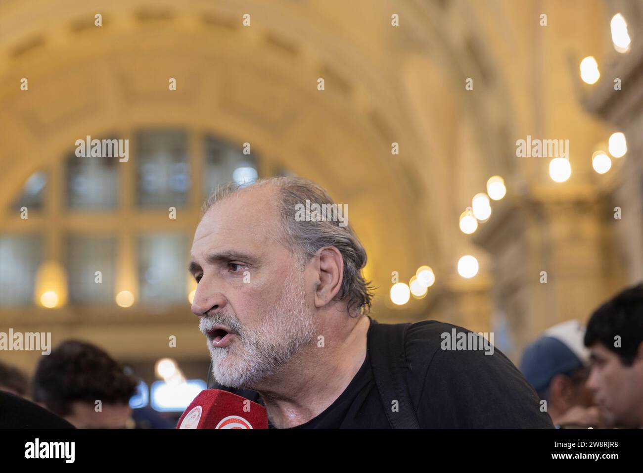 Buenos Aires, Argentina. 20th Dec, 2023. Social leader Eduardo ...