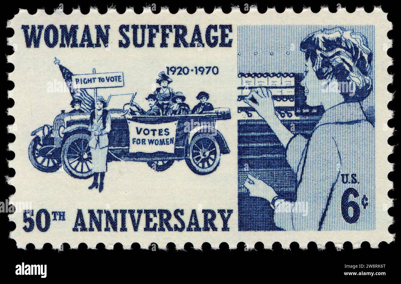 U s woman suffrage hi-res stock photography and images - Alamy