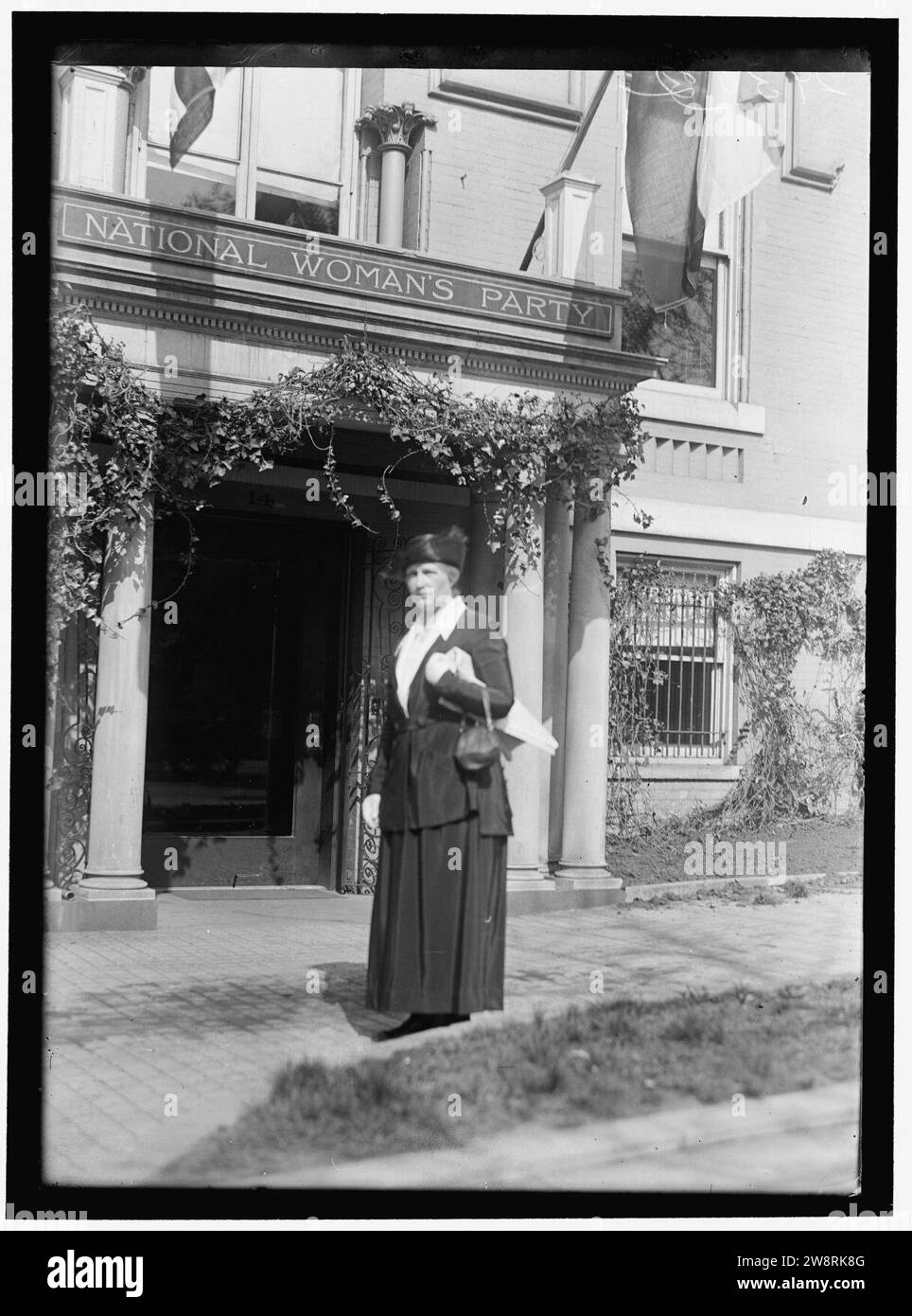 WOMAN SUFFRAGE HEADQUARTERS, NATIONAL WOMEN'S PARTY. MRS. COLVIN Stock ...