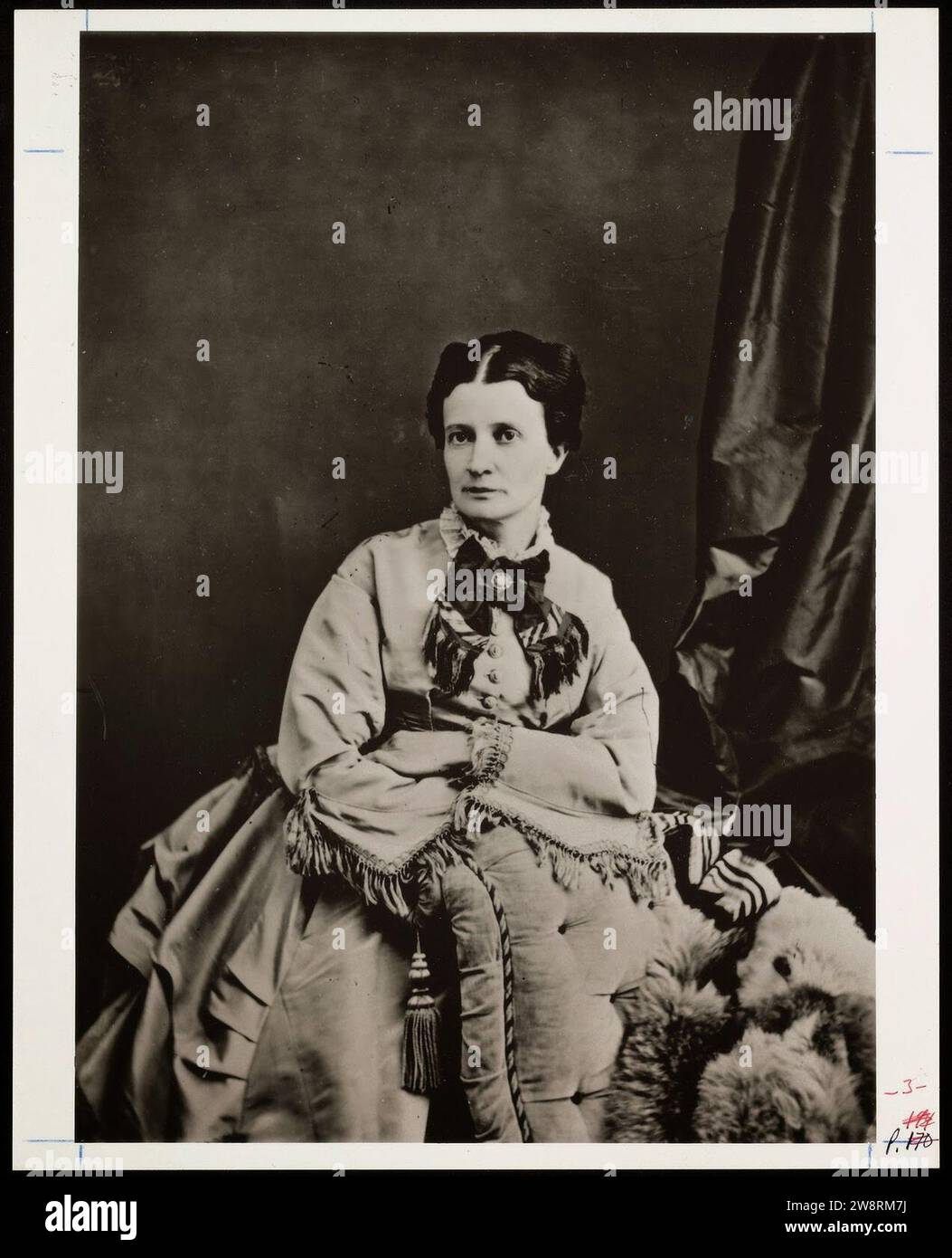 Woman with fringe by Julia Ann Rudolph Stock Photo - Alamy